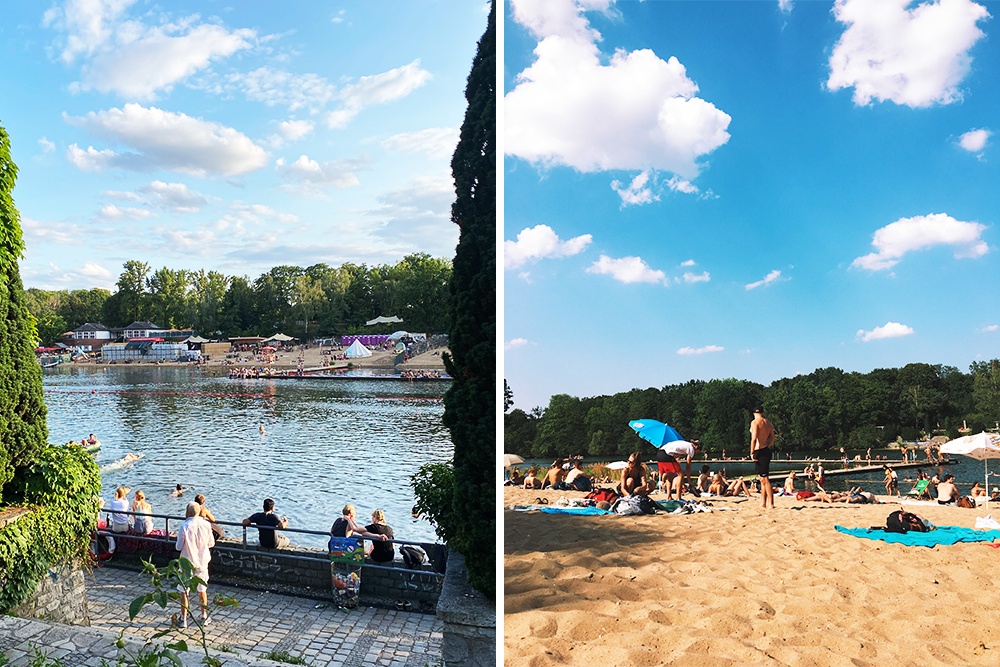 Am Strand liegen, Boote mieten und baden am Plötzensee | Mit Vergnügen ...