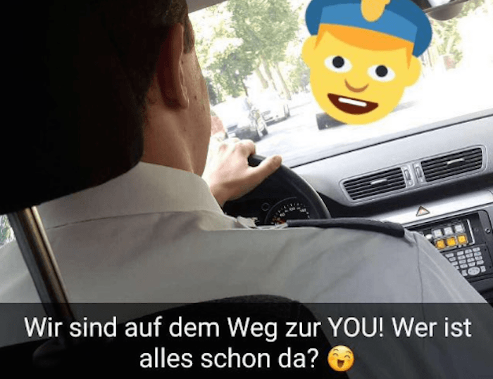 Die Berliner Polizei hat jetzt auch einen Snapchat-Account | Mit ...