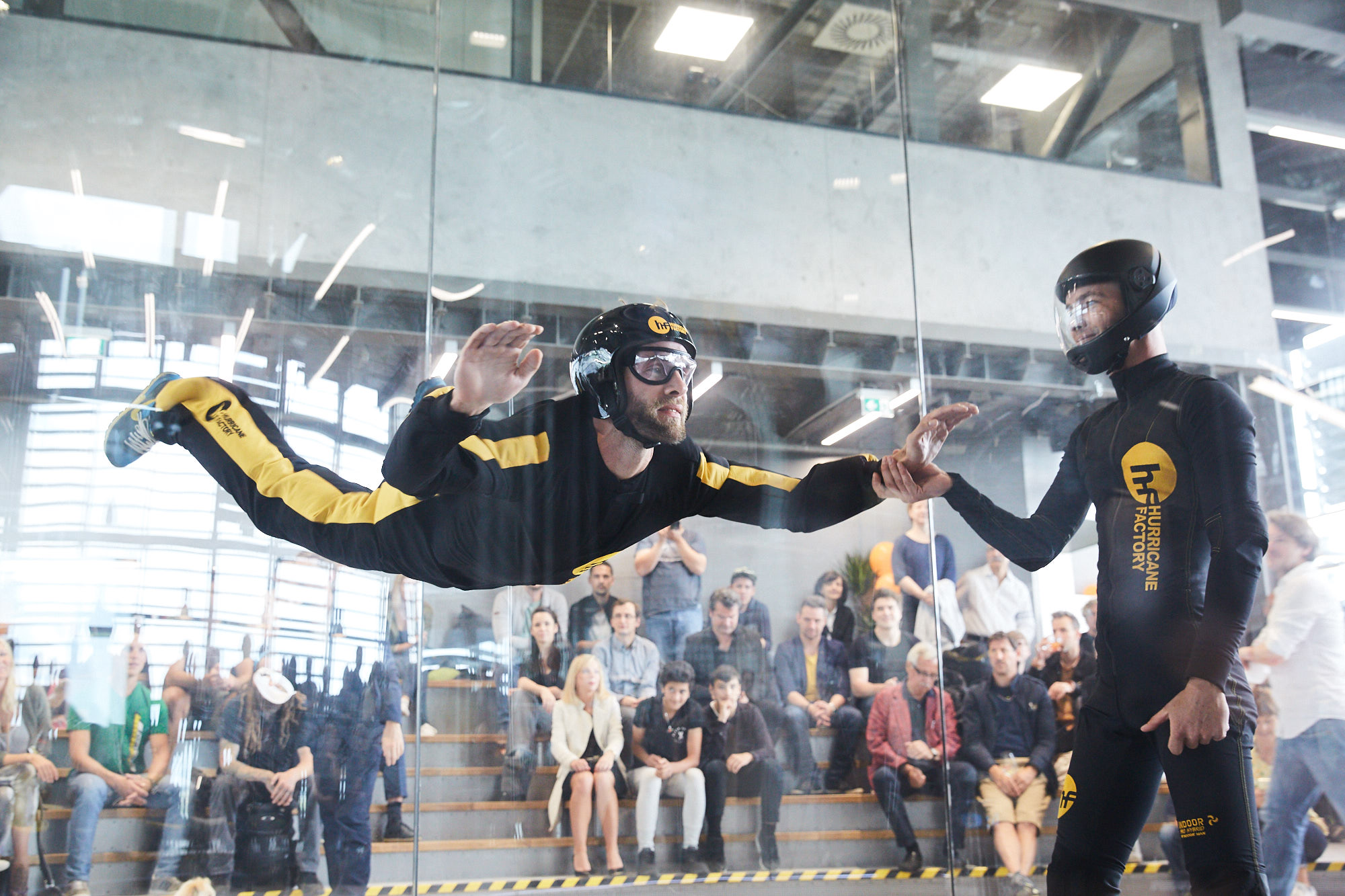 Bodyflying in der Hurricane Factory | Mit Vergnügen Berlin