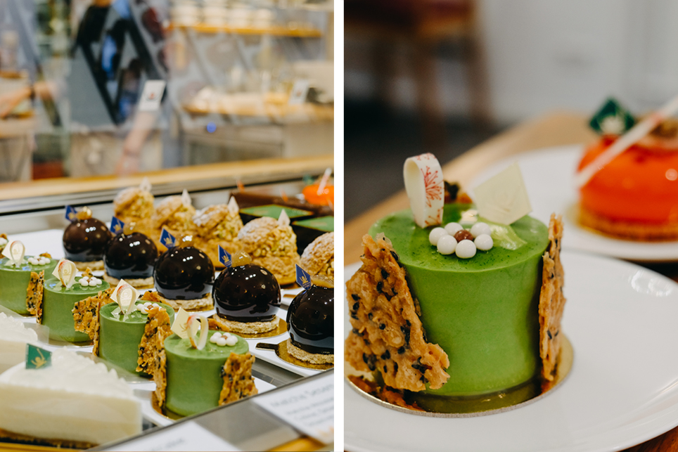 Softeis und feine Kuchen mit Matcha im Café Komine | Mit Vergnügen Berlin