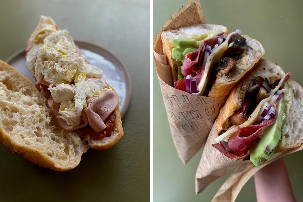 Gegrillte Sandwiches und guter Kaffee im Café Flo | Mit Vergnügen Berlin