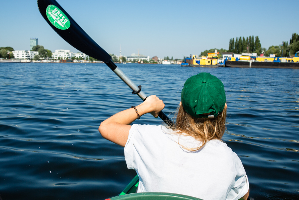 Mit Dem Kanu über Die Spree Und Entlang Der Rummelsbucht Fahren Mit