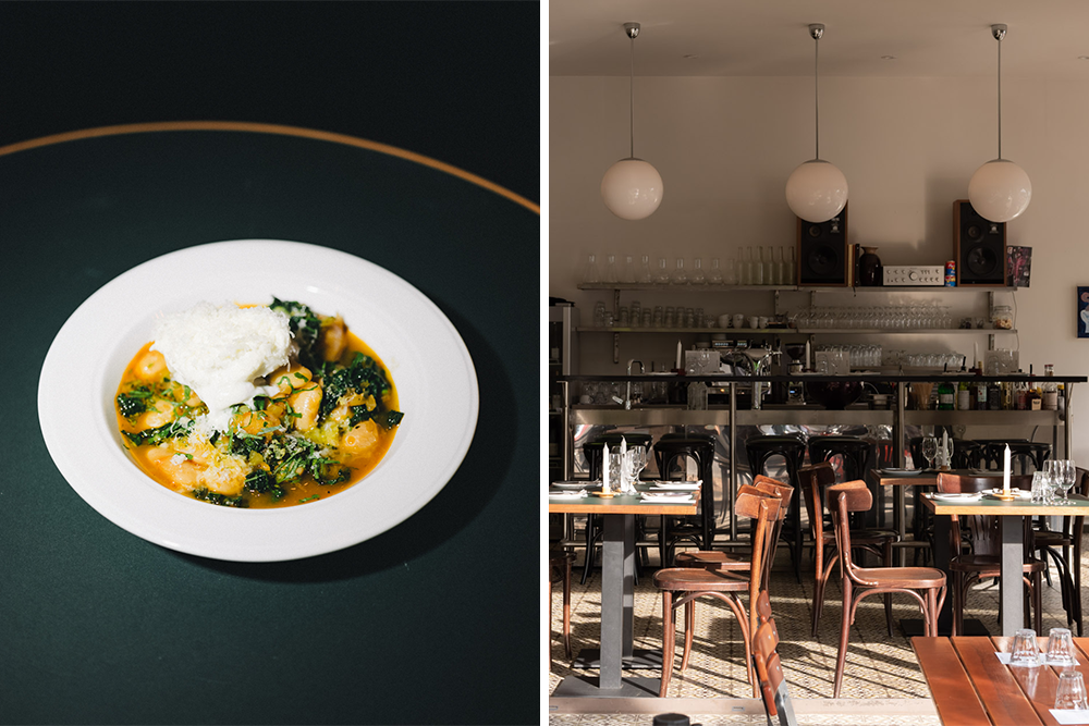 Tolle Weine, wechselnde Kunst und leckeres Barfood in der Bar Normal ...