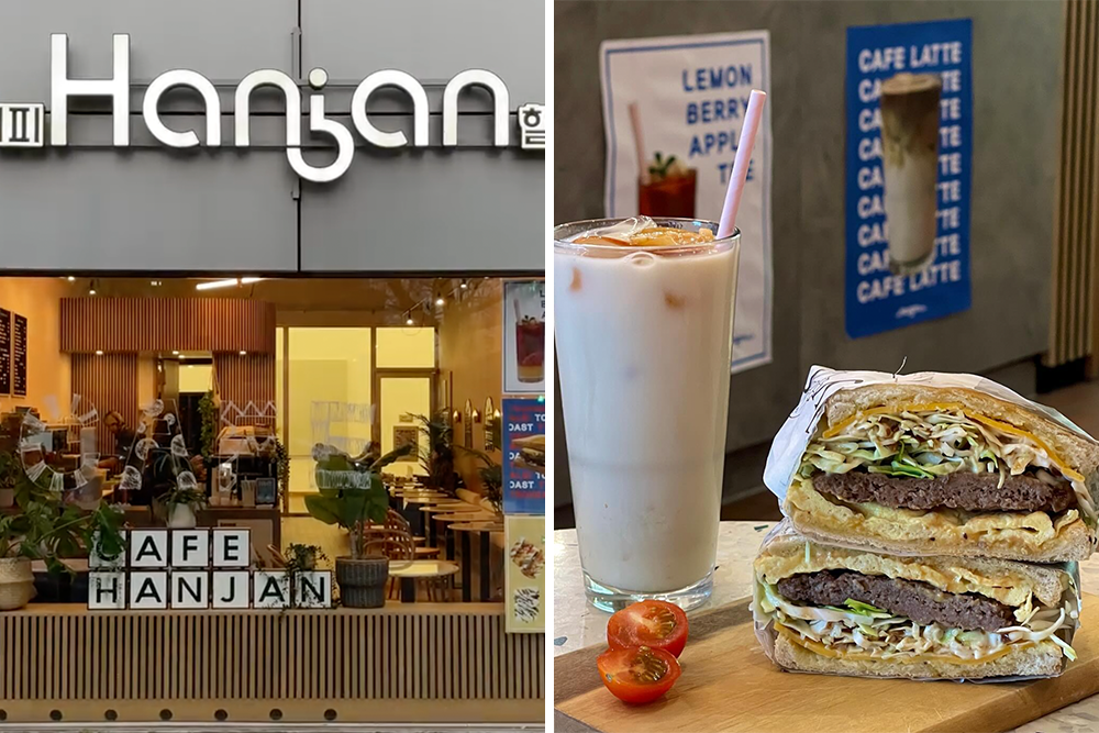 Koreanische Sandwiches, Croffles und Bingsu essen im Café Hanjan in ...