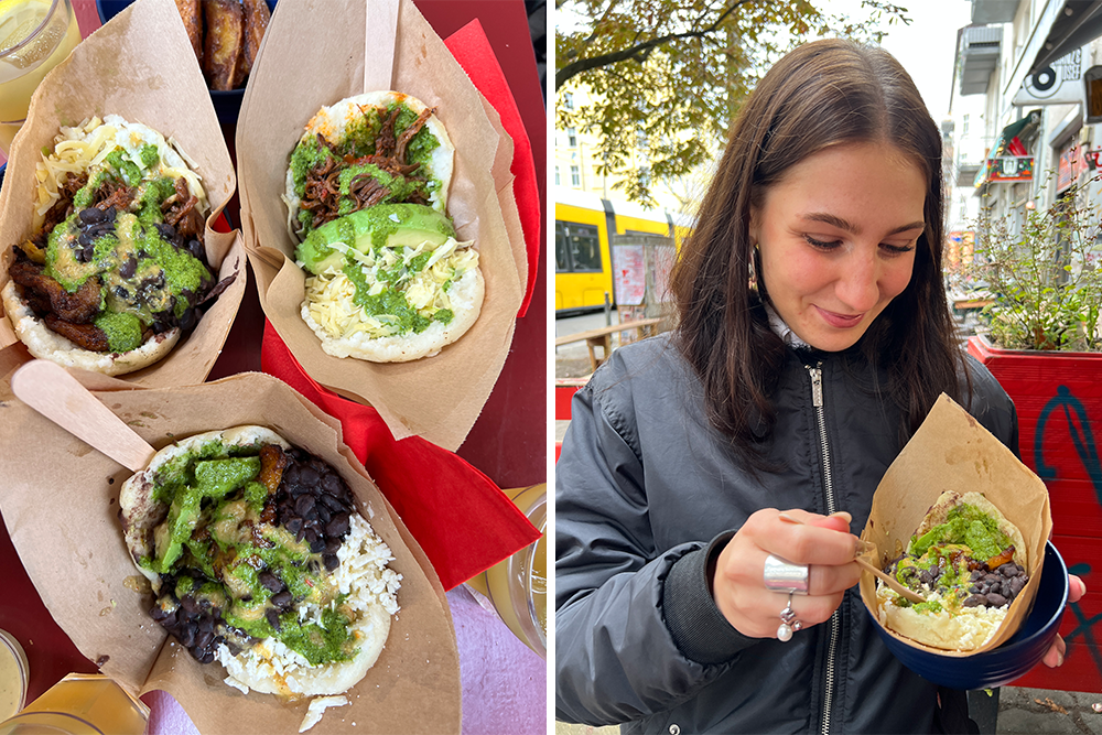 Arepas und Yucca Fries probieren bei Ruben's Arepas | Mit Vergnügen Berlin